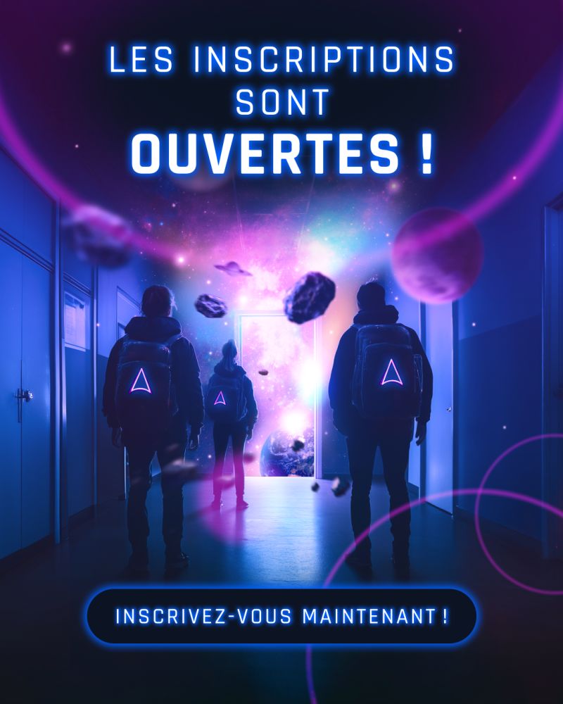 picture for Les inscriptions sont ouvertes ! 🚀